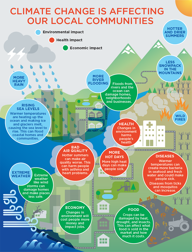 Rating Climate Change Infographics from 5 Organizations – Rebecca's Blog